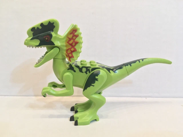 GENUINE LEGO DILOPHOSAURUS Dinosaur Figure from Jurassic World 75916 ...