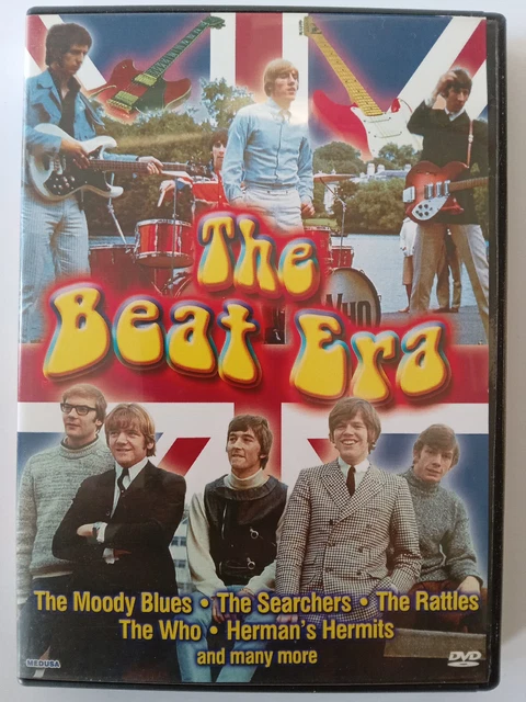 THE BEAT ERA DVD The Who Moody Blues Searchers Rattles Herman's Hermits ...