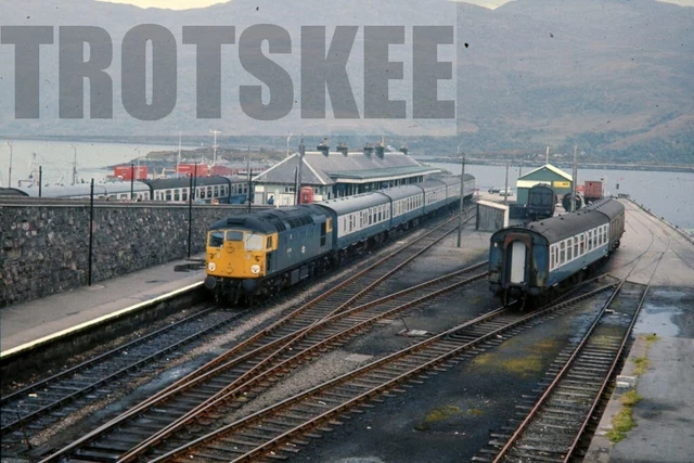 35MM SLIDE BR British Railways Diesel Loco Class 26 26041 Kyle of ...