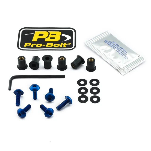 PRO BOLT SK6B Scr Kit Screen 6 Bl Per Suzuki Gsx-R 600 2011 EUR 25,47 ...