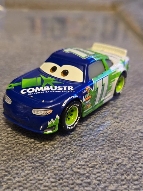 DISNEY PIXAR CARS Combustr Diecast Race Car #11 Diecast 1:55 Used Loose ...