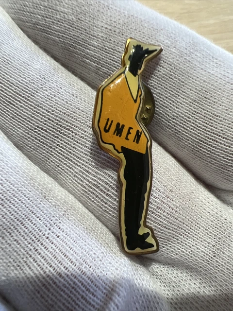 RARE VINTAGE UMEN Clothing Apparel Lapel Pin 1980's 1990's Wham U Men U ...