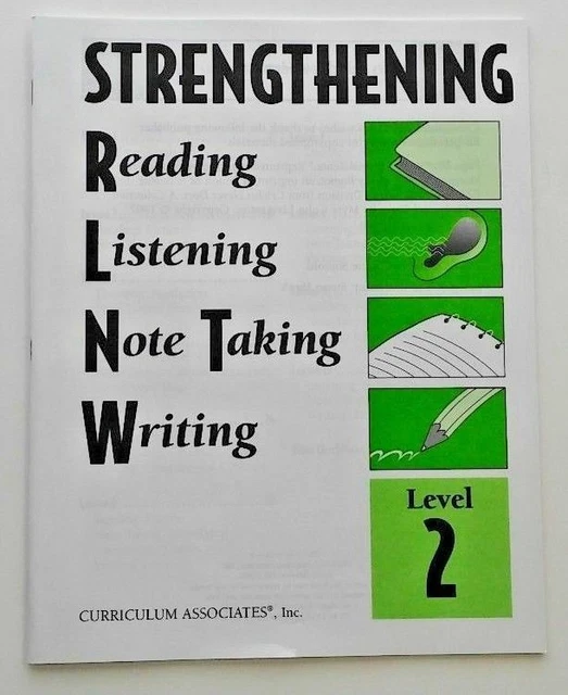 STRENGTHENING READING COMPREHENSION, Listening, Note Taking, Writing ...