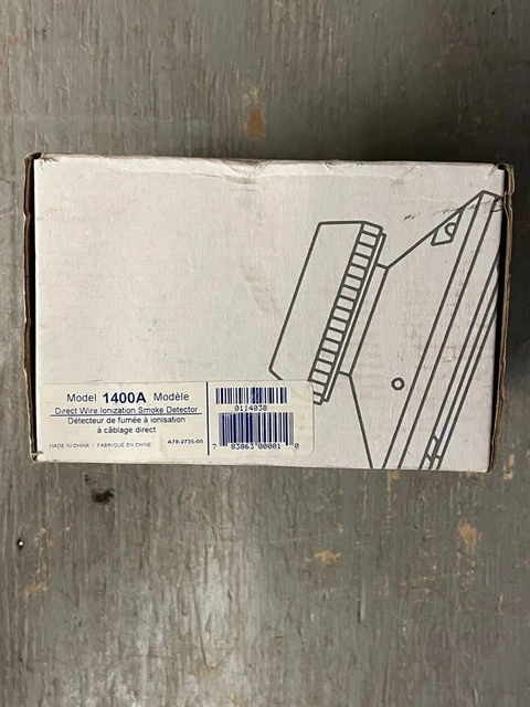 BRAND NEW IN BOX System Sensor 1400A Ionization Smoke Detector Direct ...