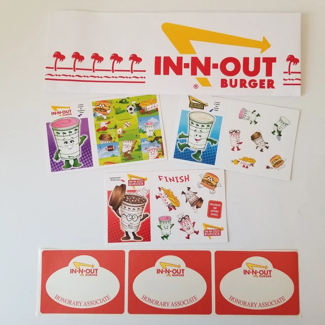 In N Out Name Tag Printable