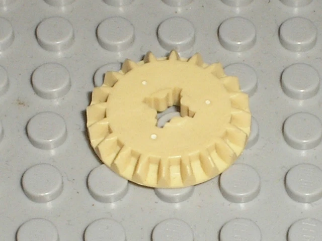 LEGO TECHNIC TAN Gear 20 Tooth Bevel ref 32198/set 9490 8038 9493 8063 ...