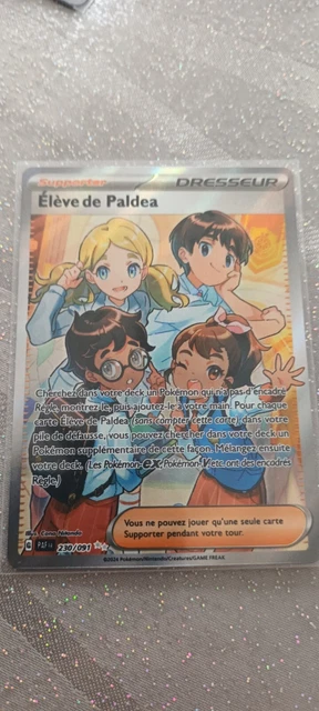 CARTE POKÉMON DRESSEUR ELEVE DE PALDEA 230/091 EV4.5 Destinées de Paldea FR EUR 6,00 - PicClick FR