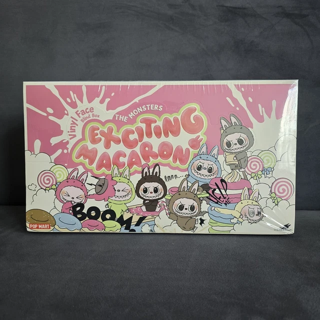 POP MART LABUBU The Monsters Exciting Macarons Vinyl Blind Box - Set Of ...