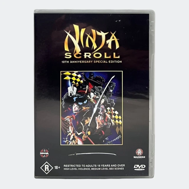 NINJA SCROLL (10TH Anniversary Special Edition, Japanese) DVD - Region ...