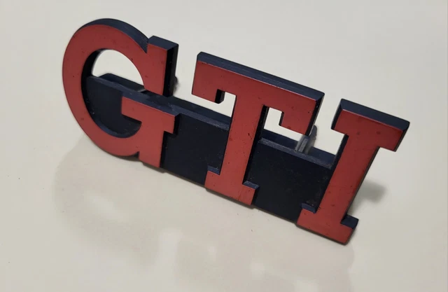 VW MK1 MK2 Golf Gti Front Grille Emblem # 175 853 679 Badge OEM Vintage ...