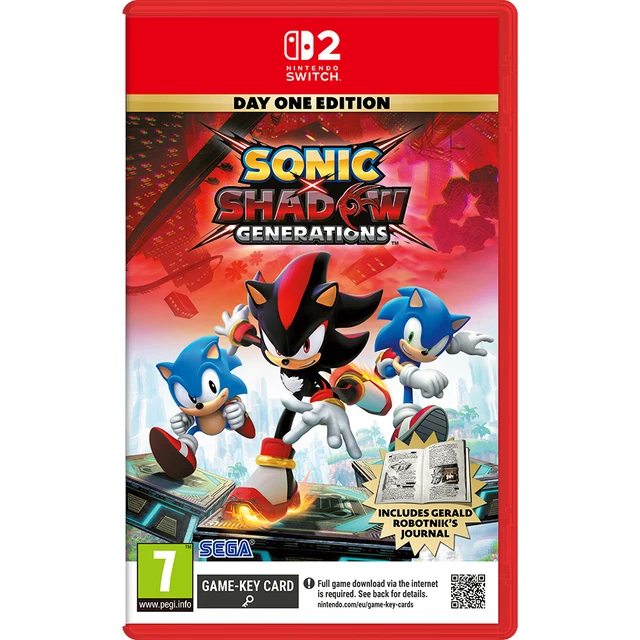 SONIC X SHADOW Generations Nintendo Switch 2 Pre Order 05/06/25 £49.99 ...