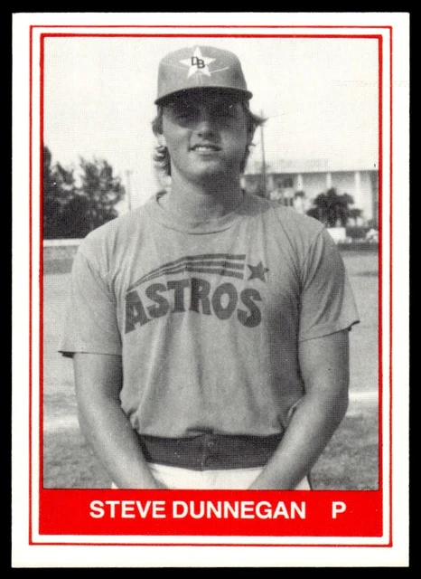 1982 TCMA DAYTONA Beach Astros Steve Dunnegan Daytona Beach Astros #11 ...