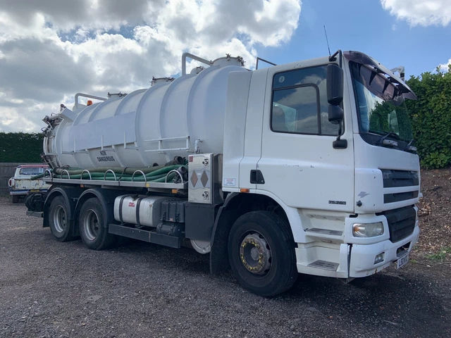 DAF CF75.360 3000 Gallon Vacuum Tanker £12,000.00 - PicClick UK
