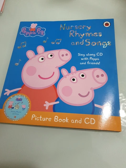 PEPPA PIG: NURSERY Rhymes and Songs: Picture Book and CD by Peppa Pig ...
