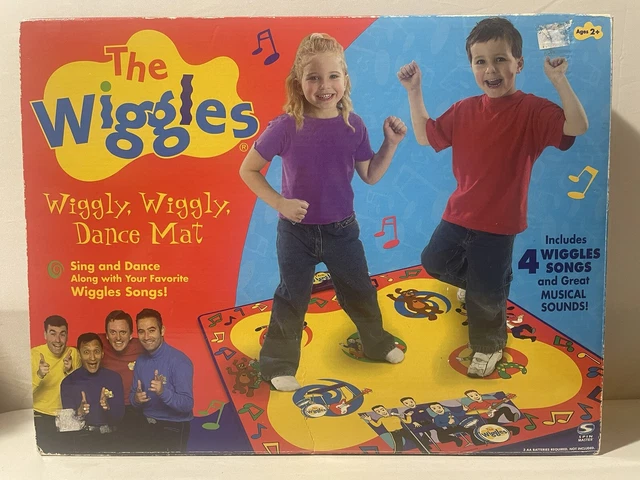 VINTAGE 2003 THE Wiggles Wiggly,wiggly,Dance Mat Spin master New Never ...