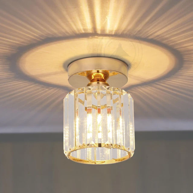 MODERN CEILING PENDANT Light Shade Acrylic Crystal Easy Fit Chandelier ...
