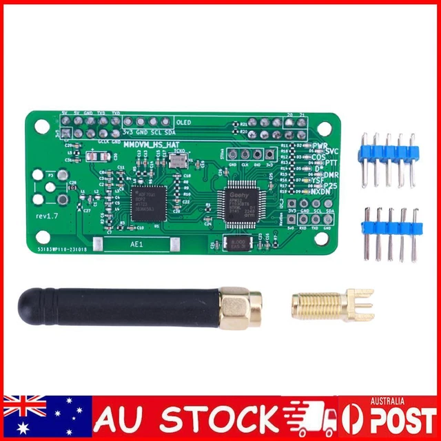 MMDVM HOTSPOT MODULE with Antenna MDVM Hotspot RF Board for Raspberry ...