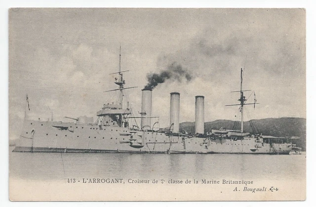 HMS ARROGANT ARROGANT class Protected Cruiser Royal Navy PC £10.08 ...