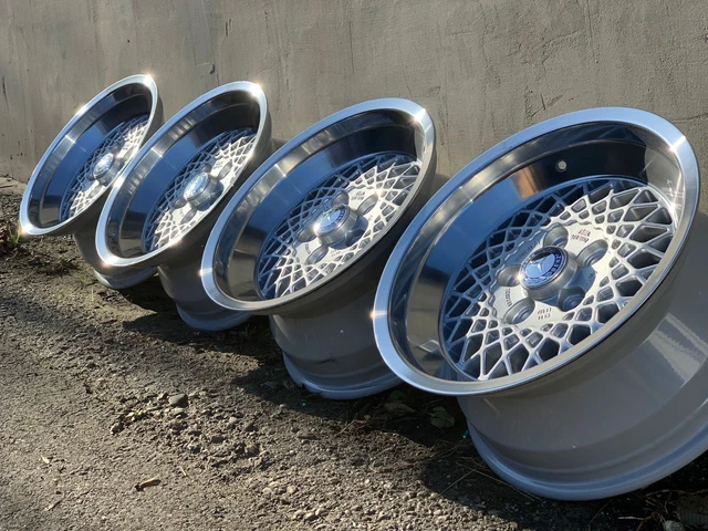 MERCEDES 16J 8J RIAL MESH Alloys R107 W116 W123 W201 W111 W115 W126 ...