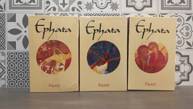 LOT DE 3 coffret Ephata missel de la vie chrétienne / Fayard EUR 65,00 - PicClick FR