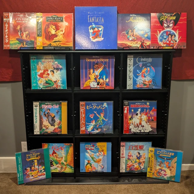 DISNEY ANIMATED MOVIE LaserDisc Lot - 16 Discs! £132.10 - PicClick UK