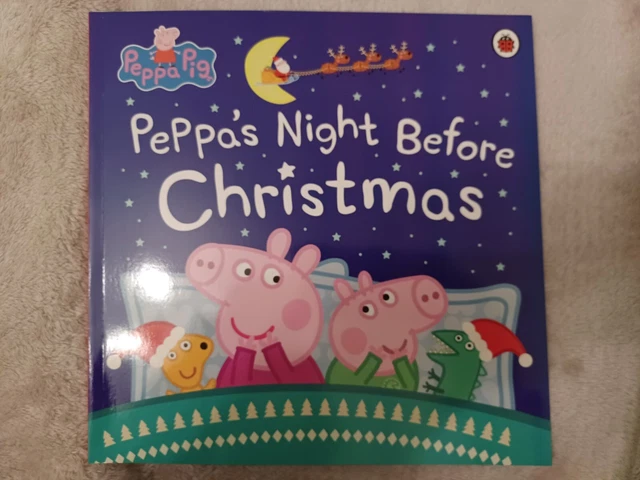 PEPPA PIG STORY Book Peppa's Night Before Christmas Book Brand New RRP ...