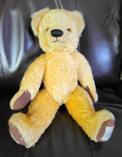 VINTAGE CHAD VALLEY Hygienic Toys Golden Hair Jointed Teddy Bear £25.00 ...