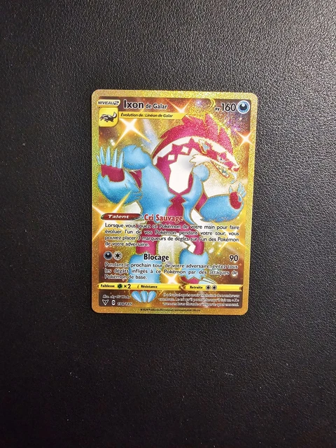 CARTE POKÉMON IXON de Galar 198/185 EB04 Epée Bouclier Voltage Eclatant ...