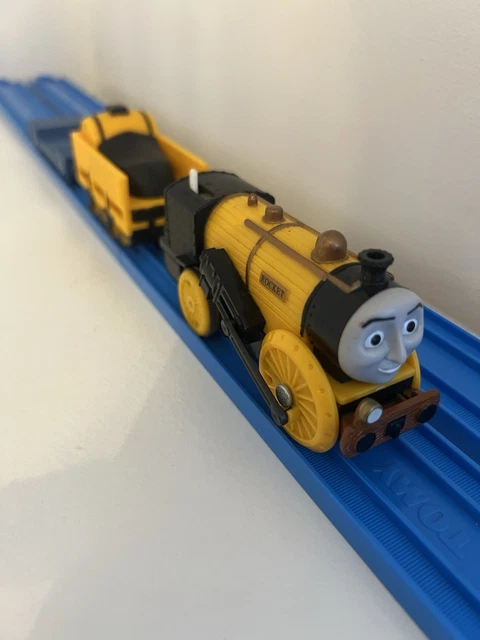 TOMY TRACKMASTER THOMAS the tank engine train stephen Rocket With Truck ...