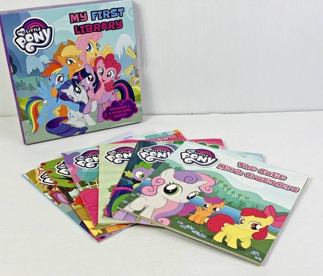 MY LITTLE PONY MLP My First Library Collection Box Set - 6 Picture Kids ...
