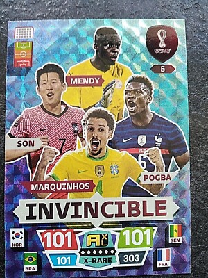PANINI ADRENALYN XL World Cup 2022 Invincible X-Rare Card £10.99 ...