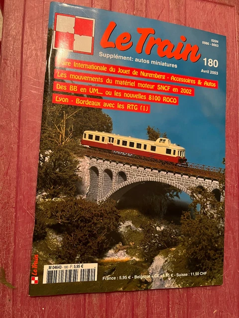 LE TRAIN N°180 revue ferroviaire/sncf EUR 3,90 - PicClick FR