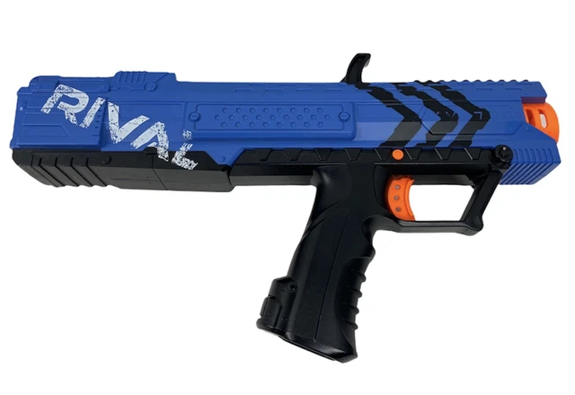 NERF RIVAL APOLLO XV-700 Blue Blaster Dart Gun With 3 Clip Magazine ...
