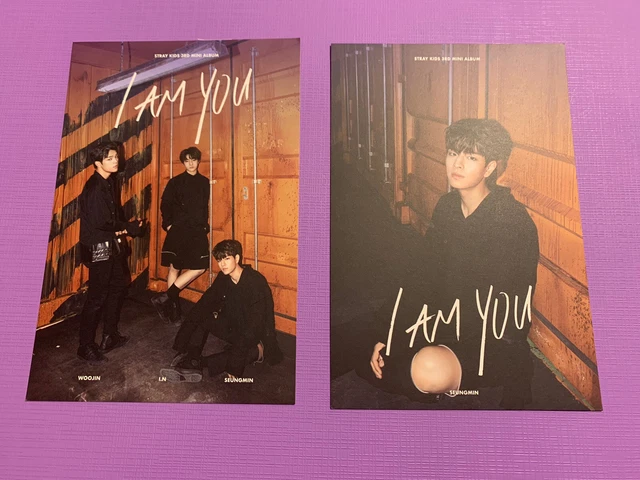 STRAY KIDS I am You POB Limited Edition Postcard Set - Seungmin & Unit ...