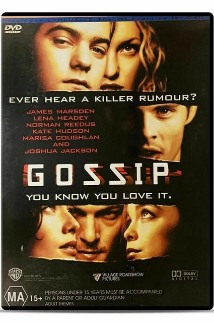 GOSSIP DVD - James Marsden (Region 4, 2000) Free Post $9.95 - PicClick AU