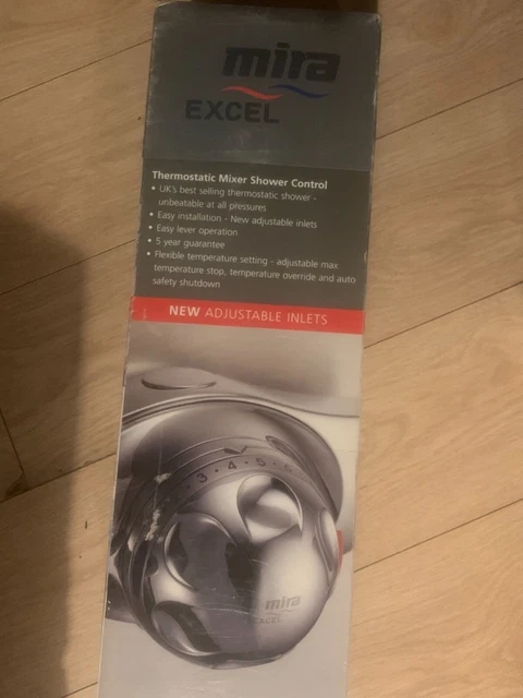 MIRA EXCEL THERMOSTATIC Mixer Shower Modern Chrome Exposed Valve £450. ...