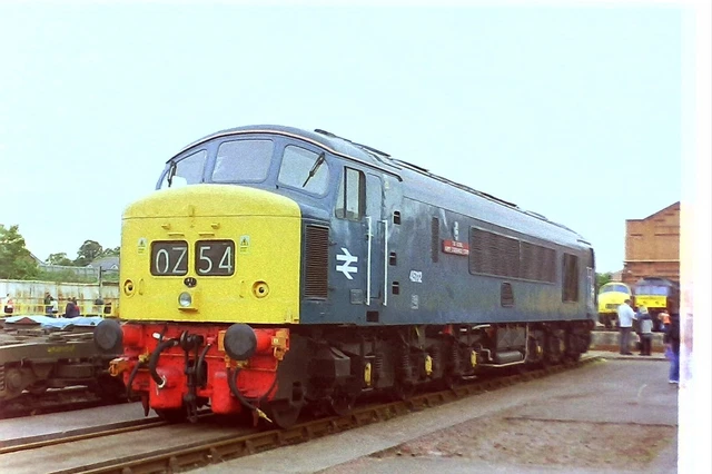 35MM RAILWAY COLOUR Negative Class 45 112 in Crewe Works £1.75 ...