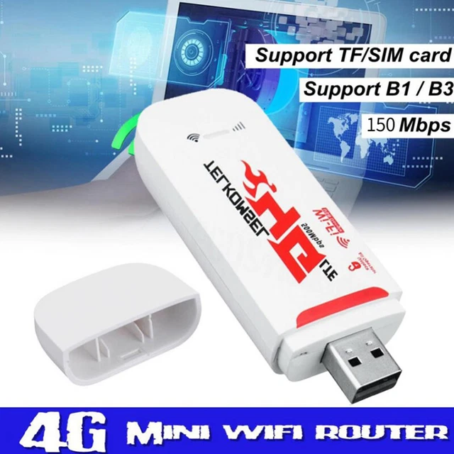 3G 4G GSM UMTS Lte Usb Wifi Modem Dongle Car Router Network Adaptor ...