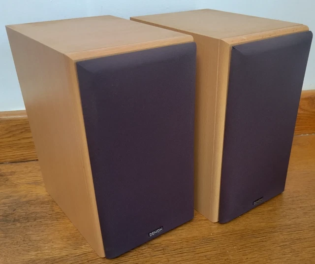 DENON SC-M50 BOOKSHELF Speakers Pair Mission 2 Way Reflex £29.99 ...