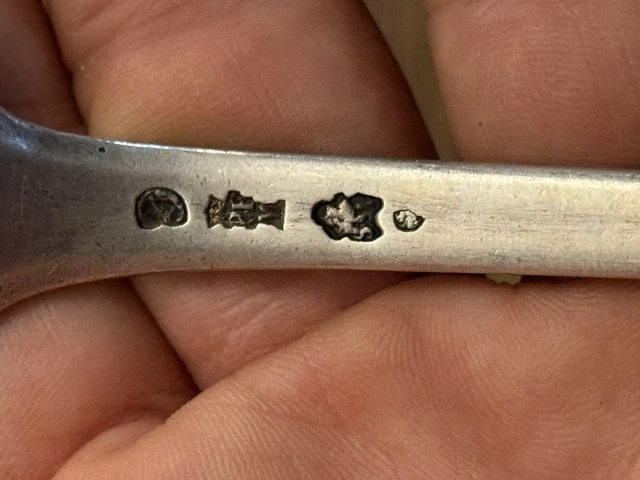 CUILLÈRE À RAGOÛT En Argent Massif Travail Français Du XVIII Eme Siècle ...