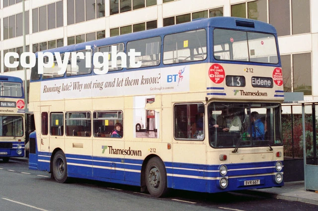 BUS PHOTO - Thamesdown Transport BVR66T Leyland Fleetline ex GM Buses £ ...