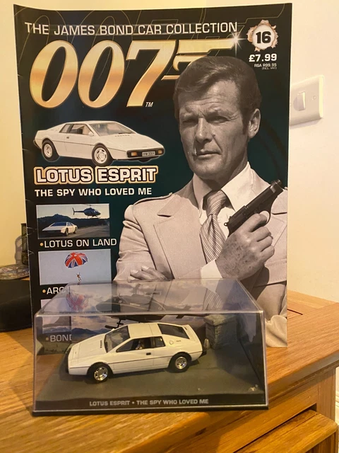JAMES BOND CAR collection - #16: LOTUS ESPRIT - (the spy who loved me ...