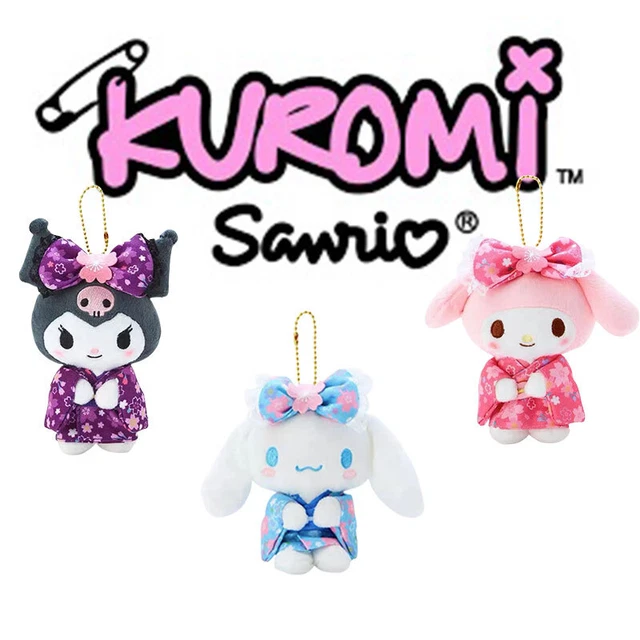 SAKURA CHERRY BLOSSOM Kimono Kuromi My Melody Cinnamoroll Plush Toys Pendant £7.93 - PicClick UK