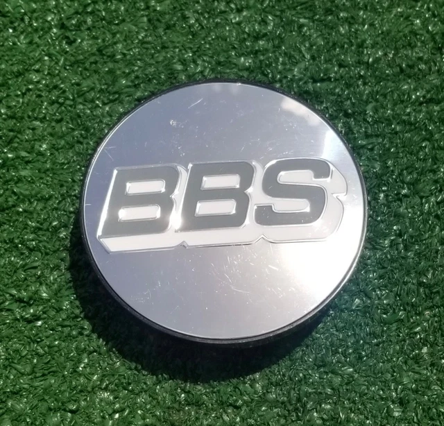 GENUINE ORIGINAL FACTORY BBS Wheel Center Cap White Polished 70mm 09.24 ...