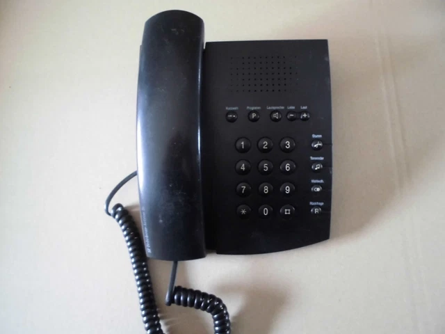 T ACTRON B T-actron Tastentelefon SCHWARZ mit Kratzern EUR 35,08 ...