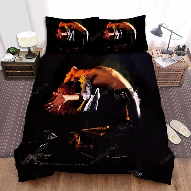 VAN HALEN ALBUM Quilt Duvet Cover Set Bedspread Kids Super King Double ...