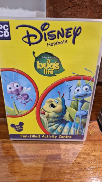 VINTAGE DISNEYS A Bugs Life Activity Centre PC CD ROM Learning Game £3. ...