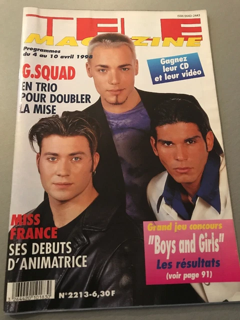 TELE MAGAZINE N° 2213 (avril 1998) : G SQUAD EUR 7,90 - PicClick FR