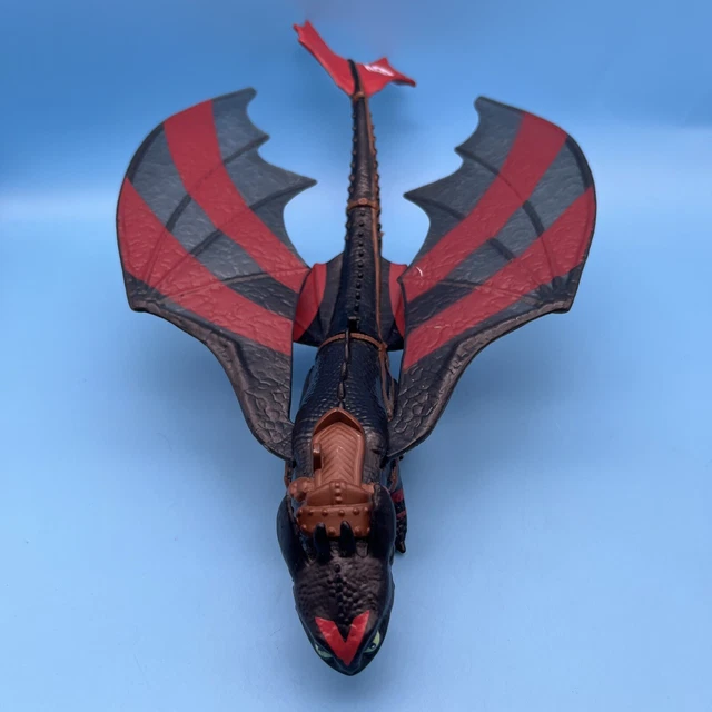 FIGURINE HOW TO Train Your Dragon Toothless Night Fury Lunge Attack ...