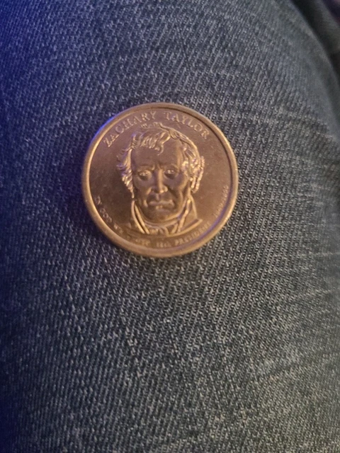 RARE $1 COIN ZACHARY TAYLOR 12TH President (1849-1850) 2009 (P ...